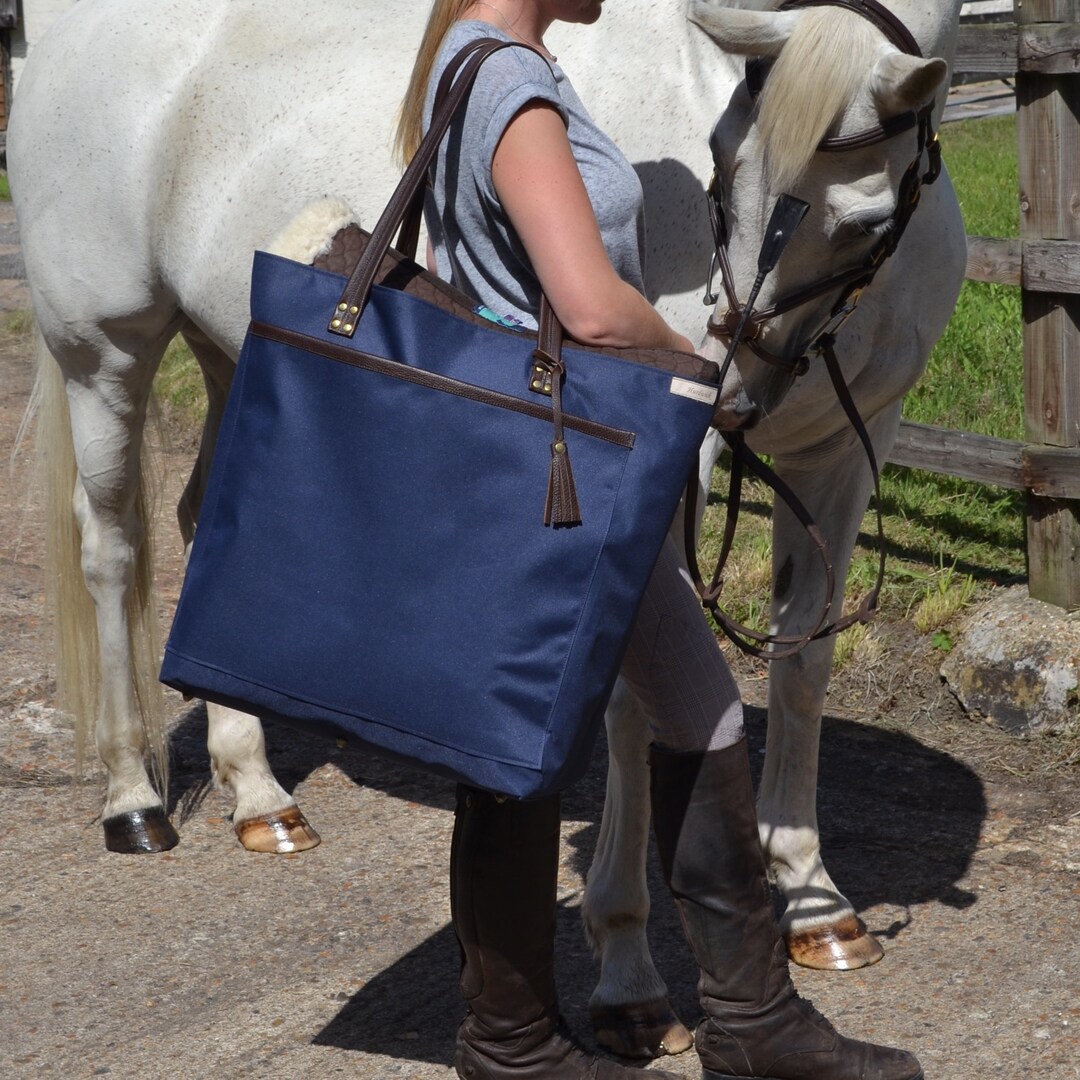 Personalized Large Canvas Kit Bag: Waterproof Carryall Tote ...