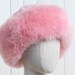 Pink Faux Fur Bucket Hat / Floppy Hat / Festival Hat / Fuzzy Fur Hat ...