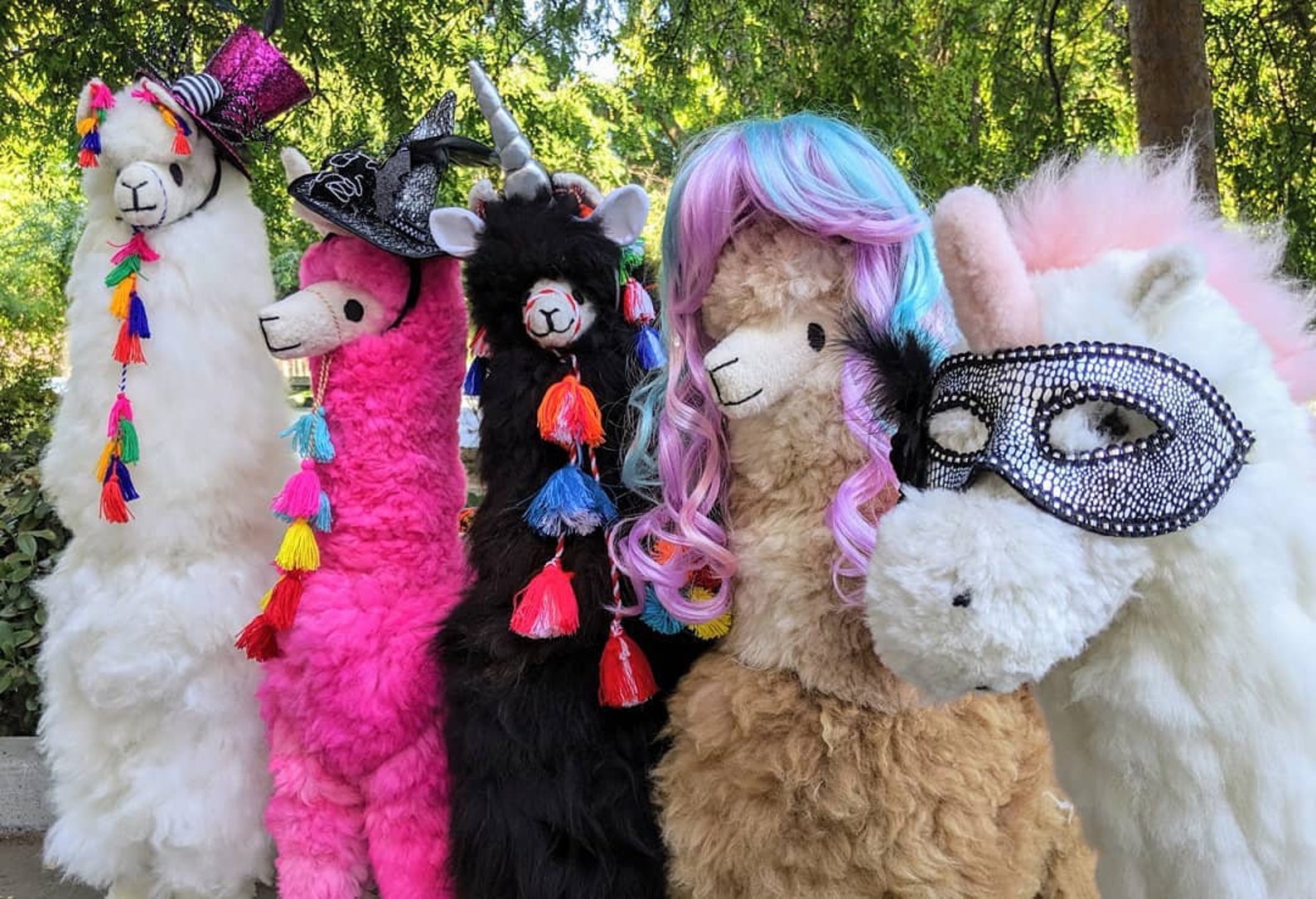 62" Big Alpaca Fur Toy Handmade - Big Animal Doll Alpaca, Stuffed ...