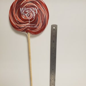 Whirly Pop Lollipop / 10 Oz / 6 Inch Lollipop Red - Etsy