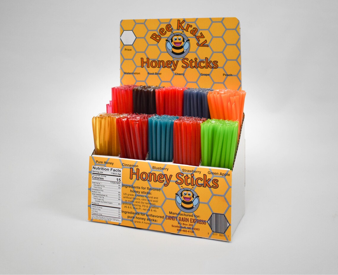Bee Krazy Honey Stick Starter Kit 1 Display - Etsy