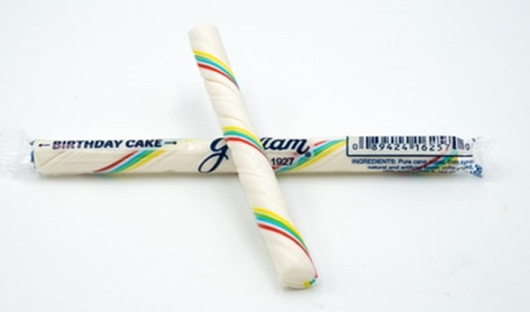 Gilliam Birthday Cake Stick Candy - Etsy