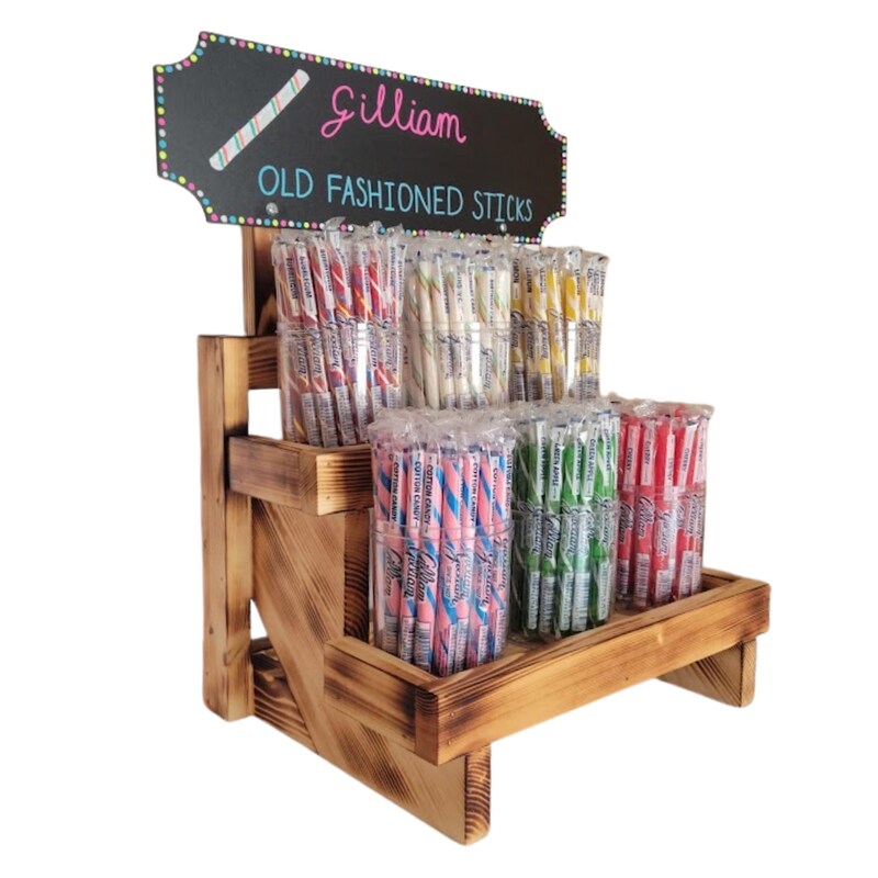 Candy Cane Jars Display - Etsy