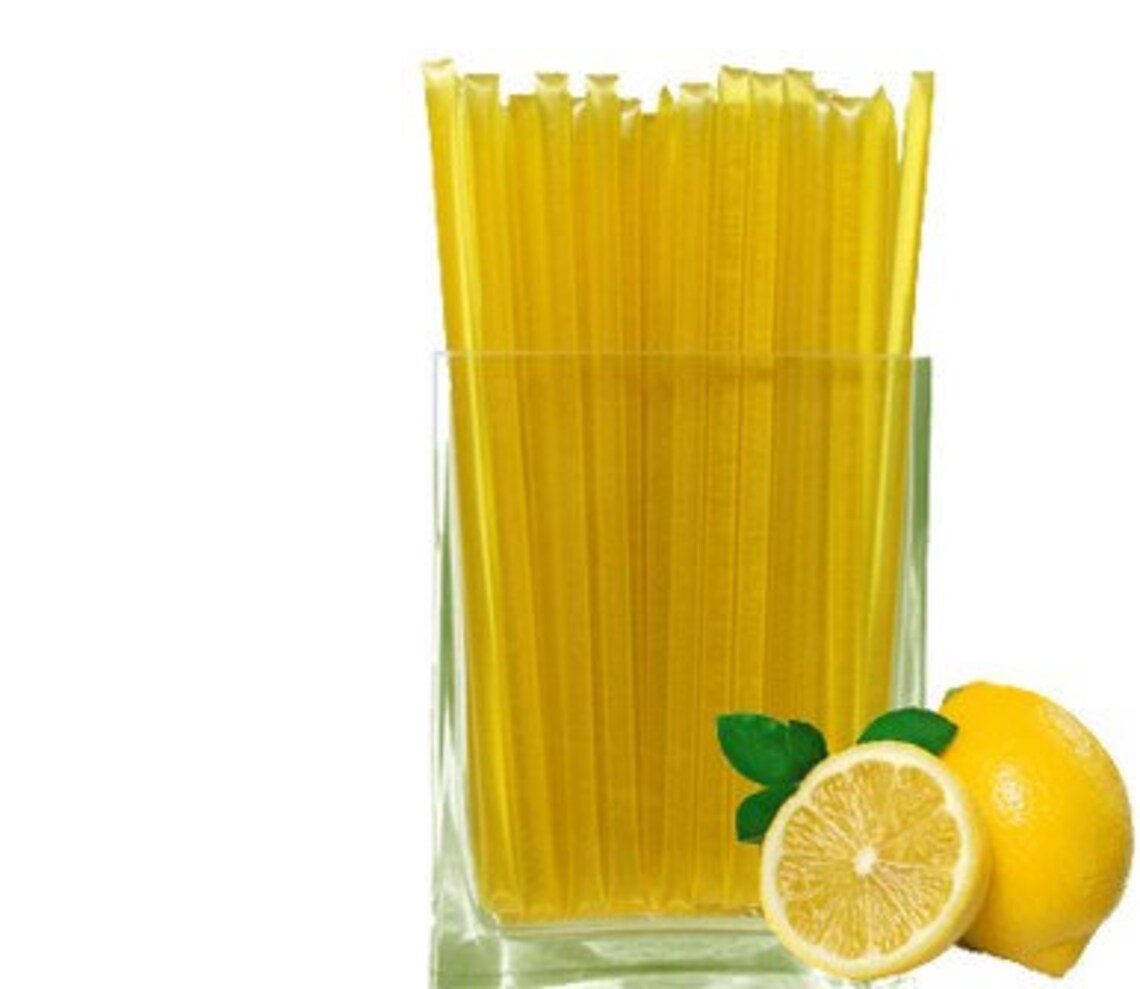 Bee Krazy Lemon Honey Sticks 50 Ct - Etsy