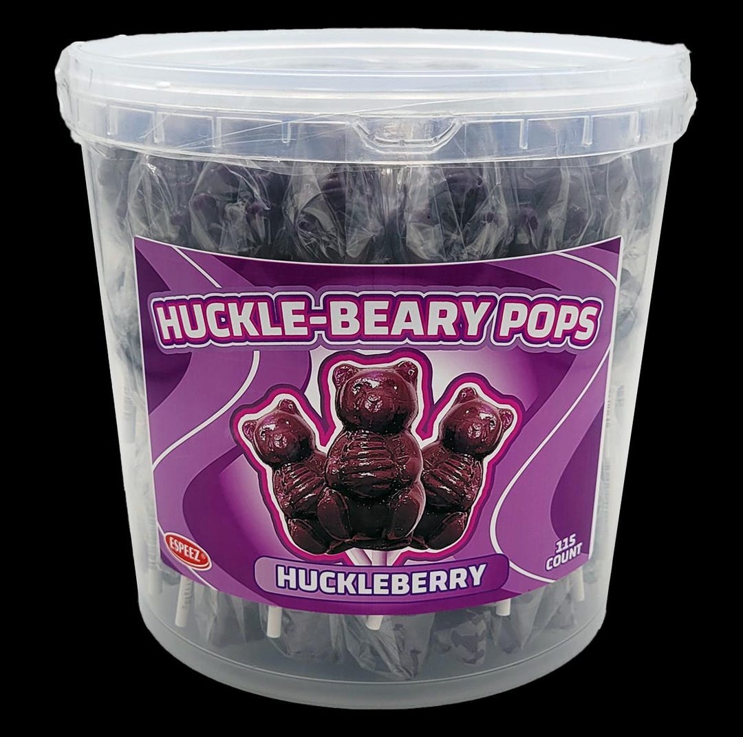 Hucklebeary Pops 115 Ct Lollipop Bucket - Etsy