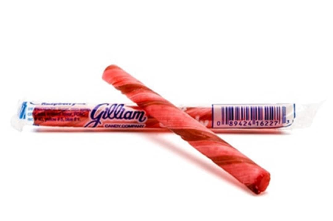 Gilliam Raspberry Stick Candy - 80 Count - Etsy