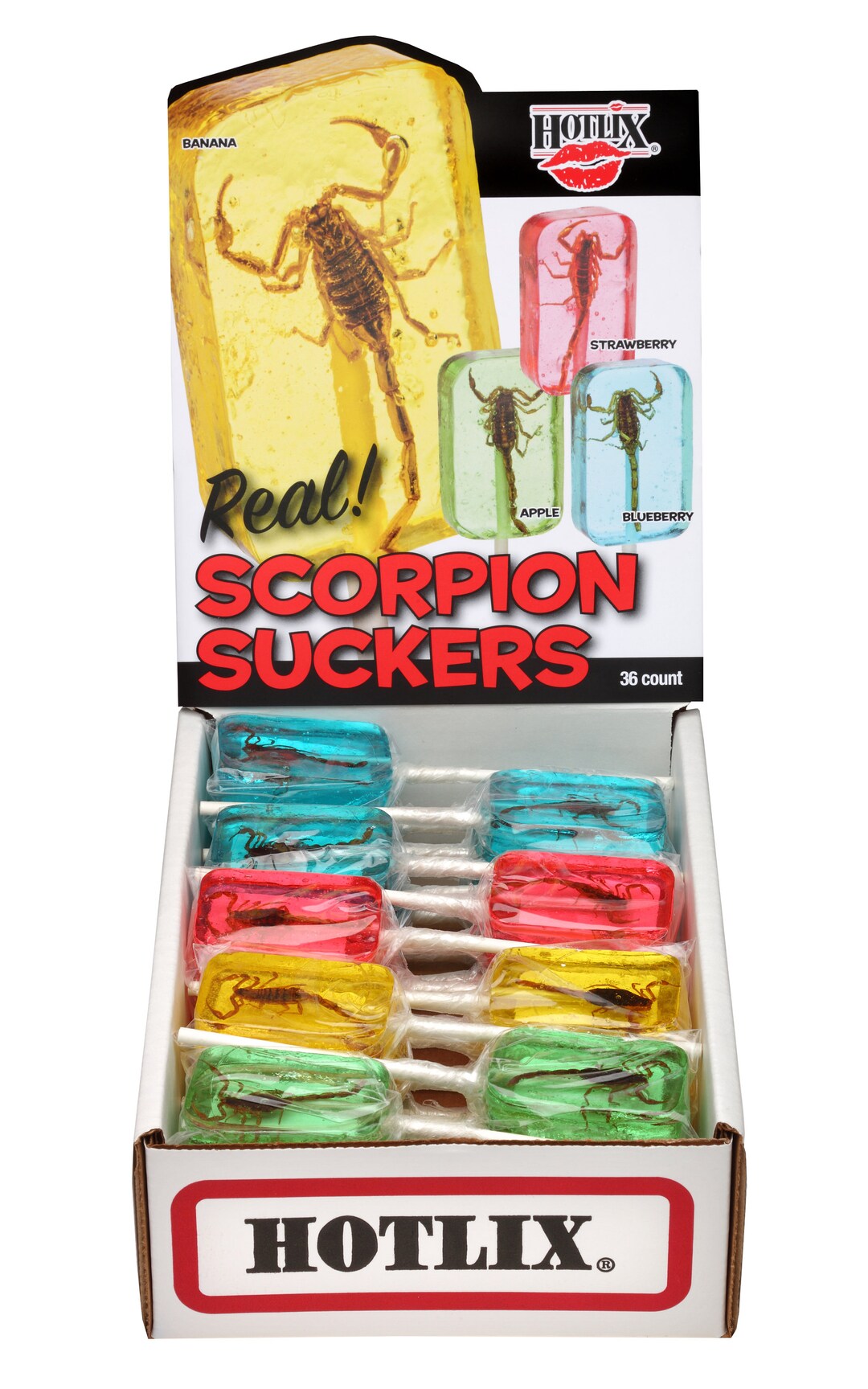 Scorpion Suckers Assorted Lollipops - 36 Count - Etsy