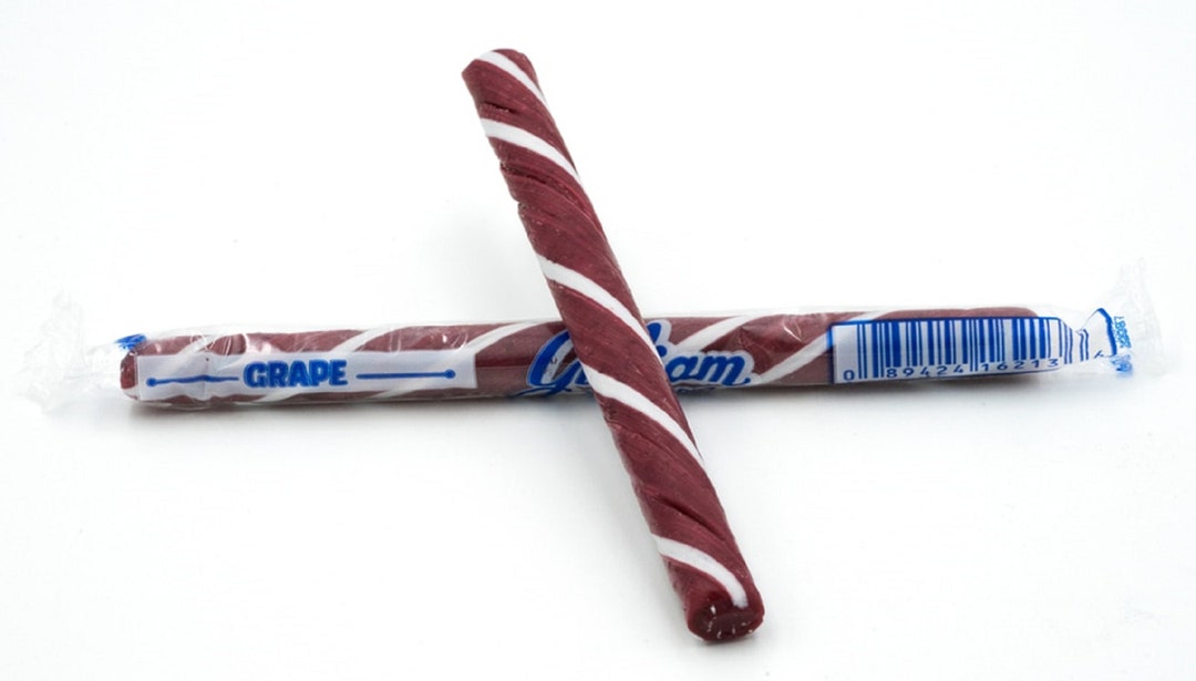 Gilliam Grape Stick Candy - 80 Count - Etsy