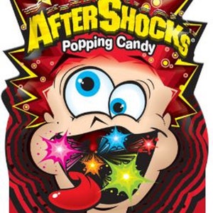 Aftershocks Popping Candy - Cherry - 24 Ct. - Etsy