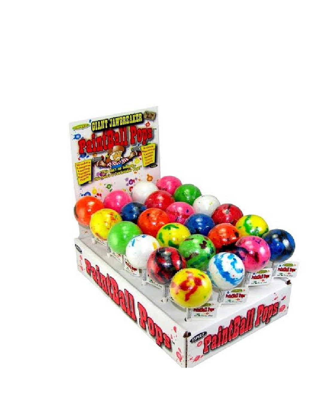 Paintball Pops - 24 Count Display - Etsy