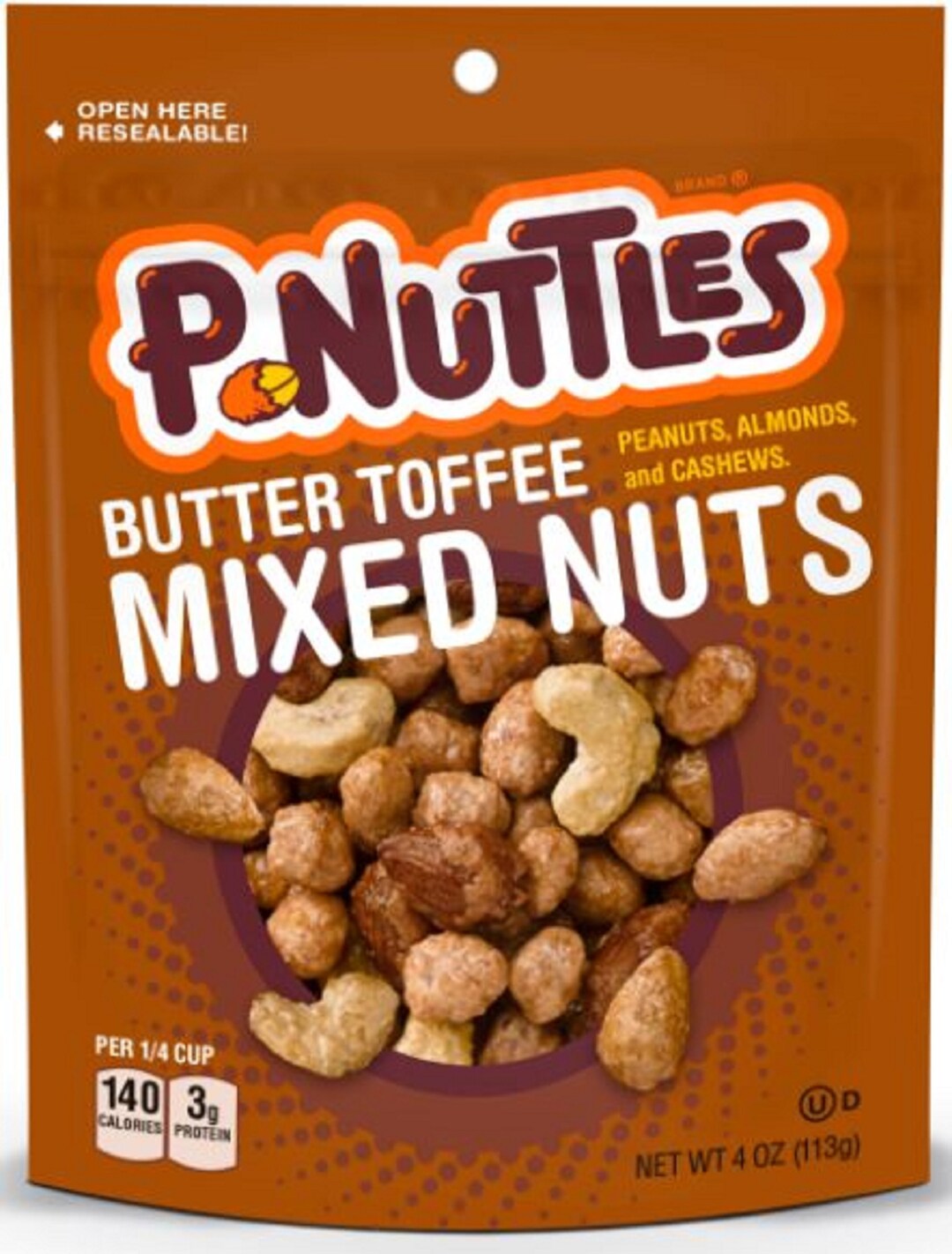 P-nuttles Mixed Nuts Snack Mix - 12 Ct. - Etsy