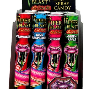 Viper Blast Sour Liquid Spray Candy - 24 Ct. - Etsy