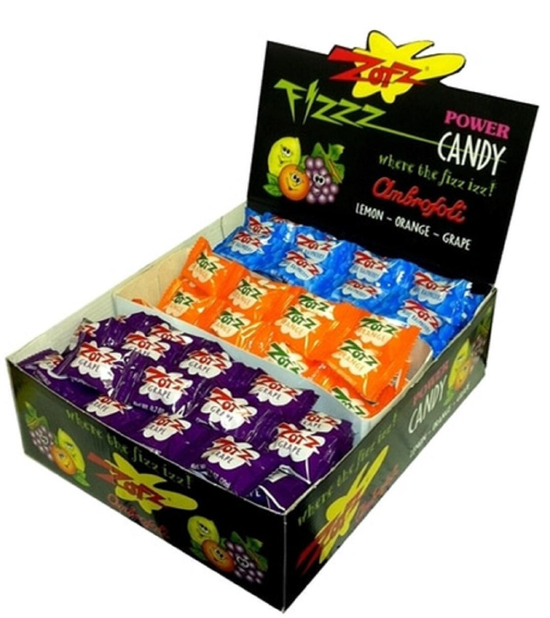 Zotz - Blue Raspberry, Orange, Grape - Etsy