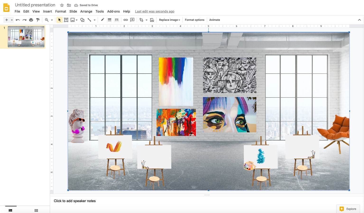 Virtual Art Classroom for Remote Learning - Etsy