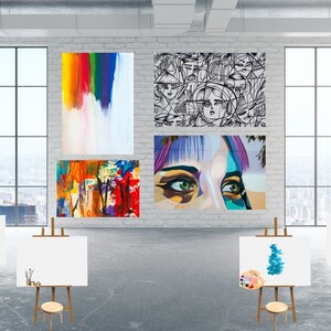 Virtual Art Classroom for Remote Learning - Etsy