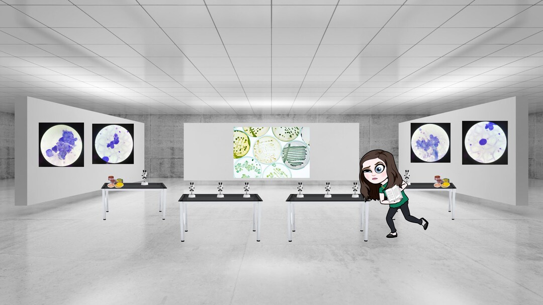 Virtual Lab Background for Remote Learning - Etsy