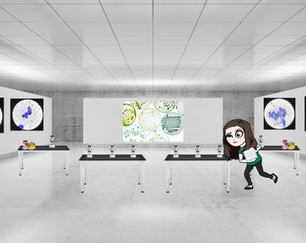 Virtual Music Classroom Background for Remote Learning | Etsy