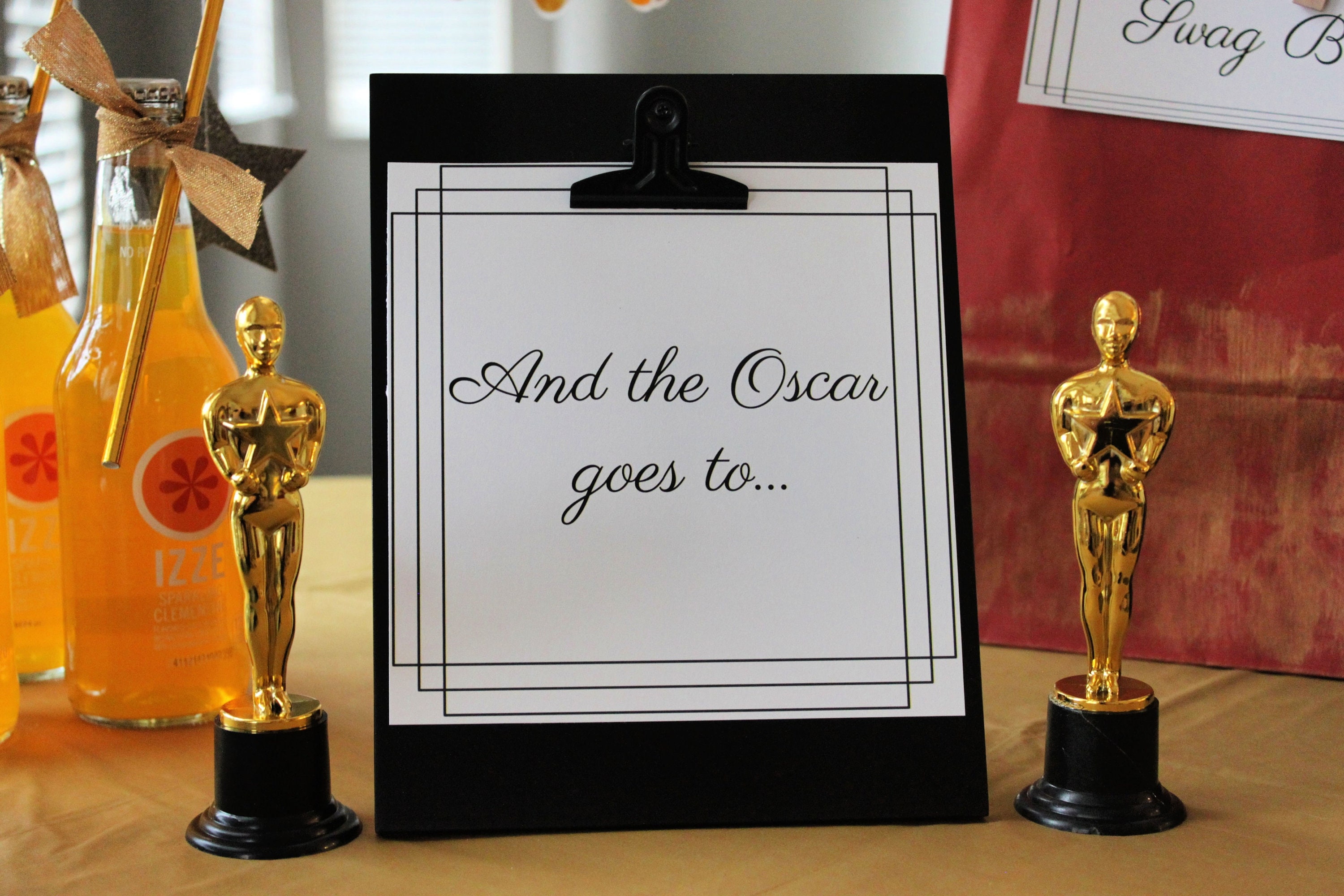 Oscar Printable Party - Etsy