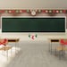 Virtual Christmas Classroom Background for Remote Learning - Etsy