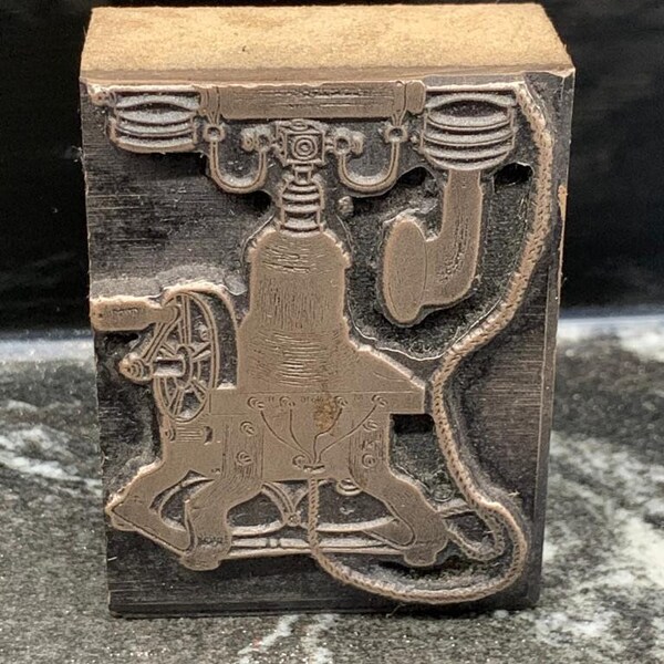 Telephone Stamp - Etsy