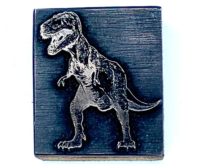 Personalized T-rex Name Stamp - Etsy