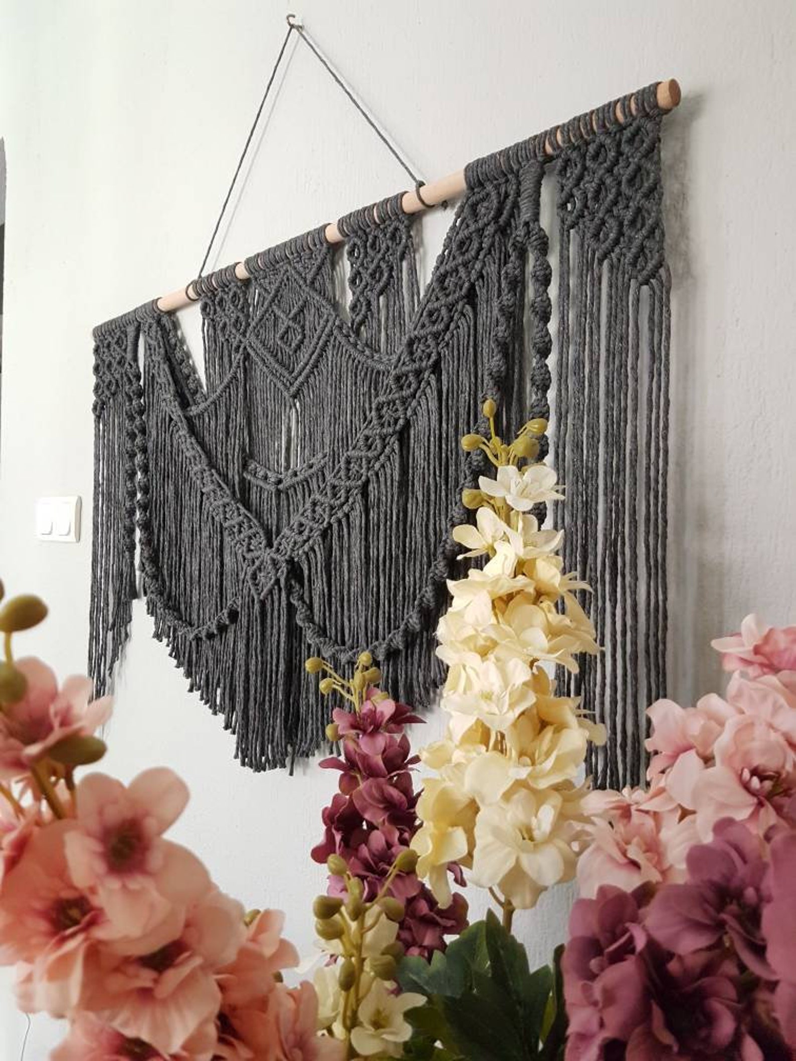 Ceylan Large Macrame Wall Hanging Oversize Macrame Wall Art - Etsy