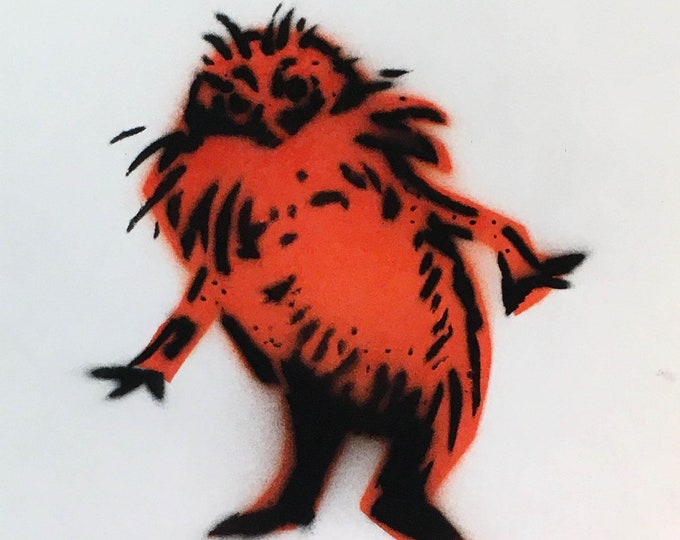 Unless.... the Lorax, Dr Seuss, Acrylic Painting, Fine Art, Childrens ...