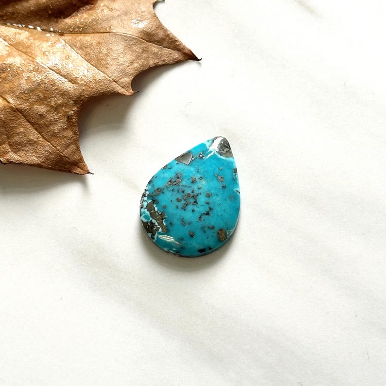 Large Sky Blue Teardrop Ithaca Peak Turquoise - Etsy