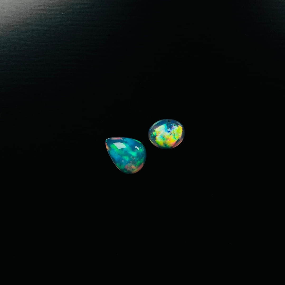 Authentic Ethiopian Mixed Opal Cabochons, Set of 3 - Etsy