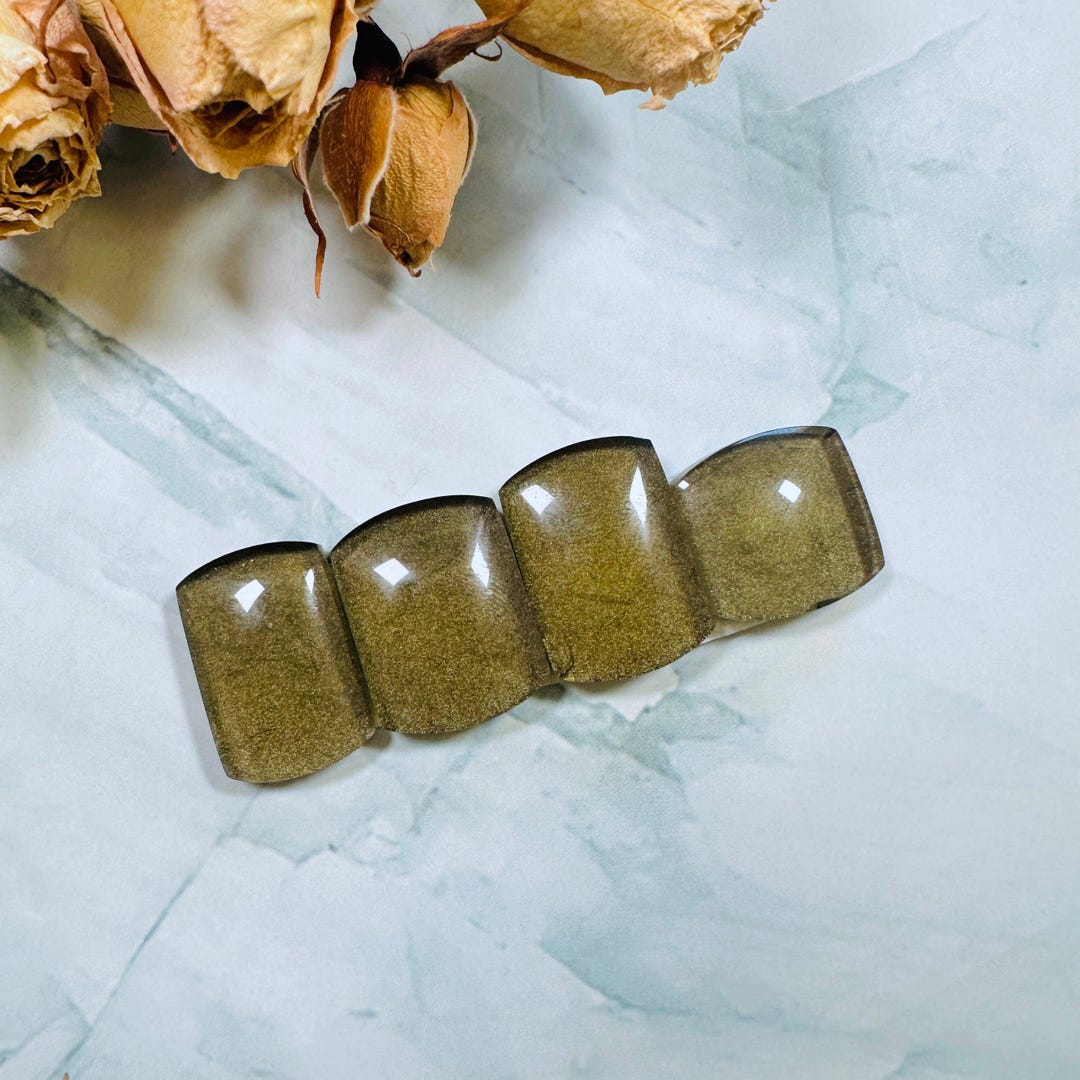 Medium Swamp Green Barrel Rosarita, Set of 4 - Etsy