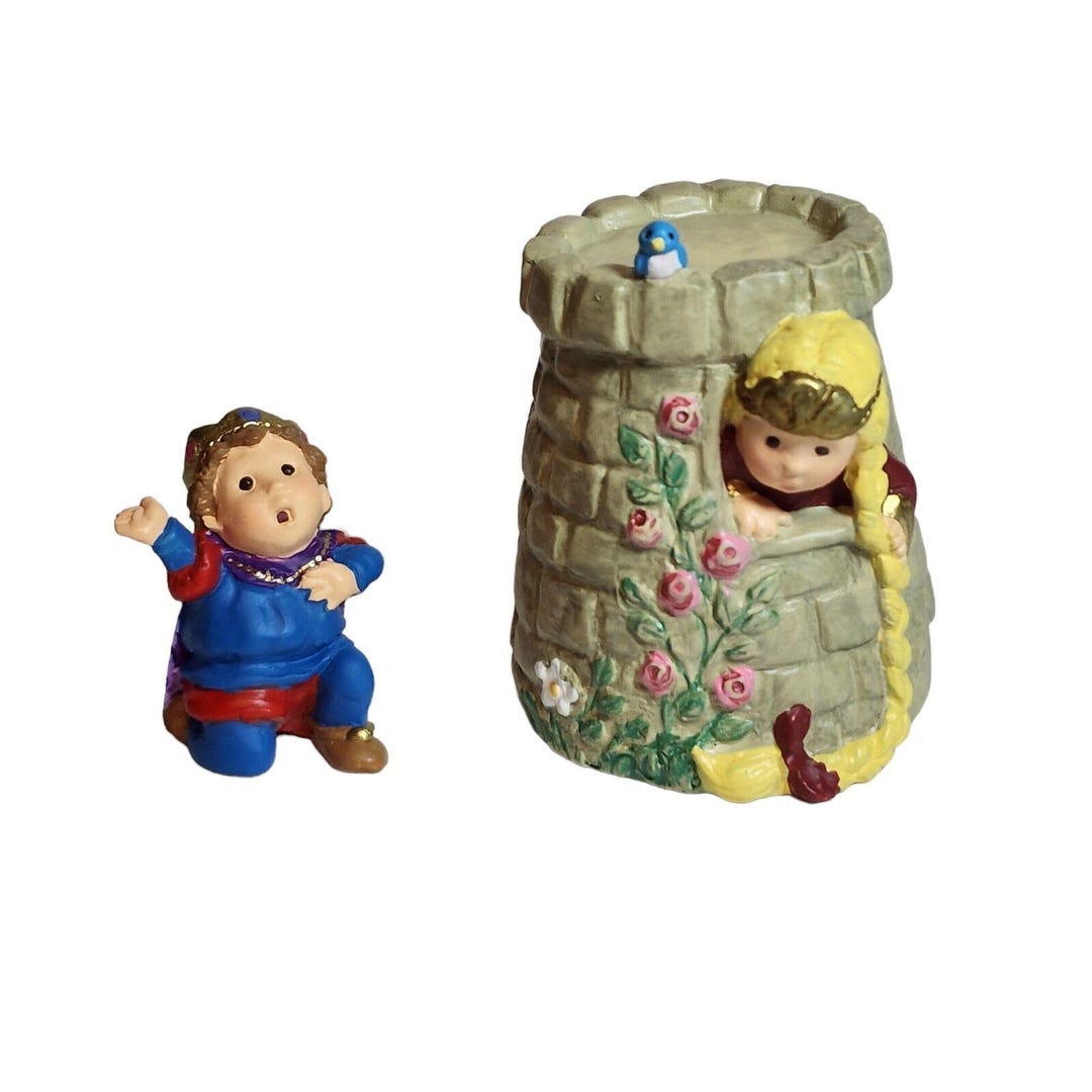 Hallmark Merry Miniatures Rapunzel & Prince 2 Piece Figurines Set ...