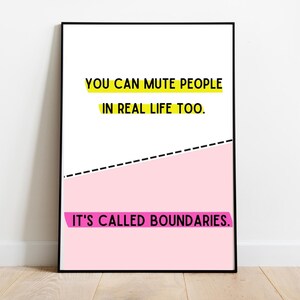 You Can Mute People in Real Life Too, It's Call Boundaries - Mental ...