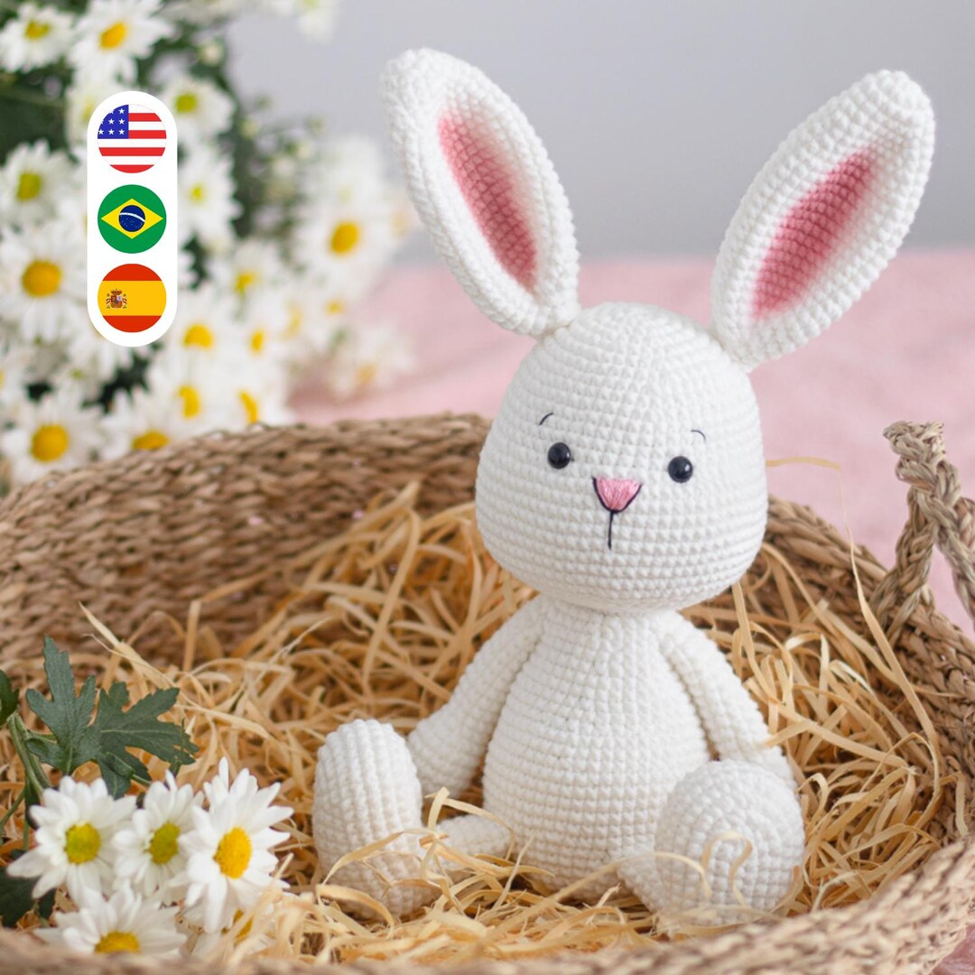 Modèle de lapin / Tutoriel PDF de modèle de lapin au crochet - Etsy France