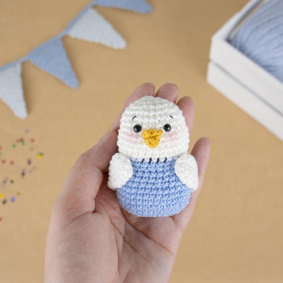 Parakeet Pattern (english)/ Crochet Parakeet PATTERN Pdf Tutorial - Etsy