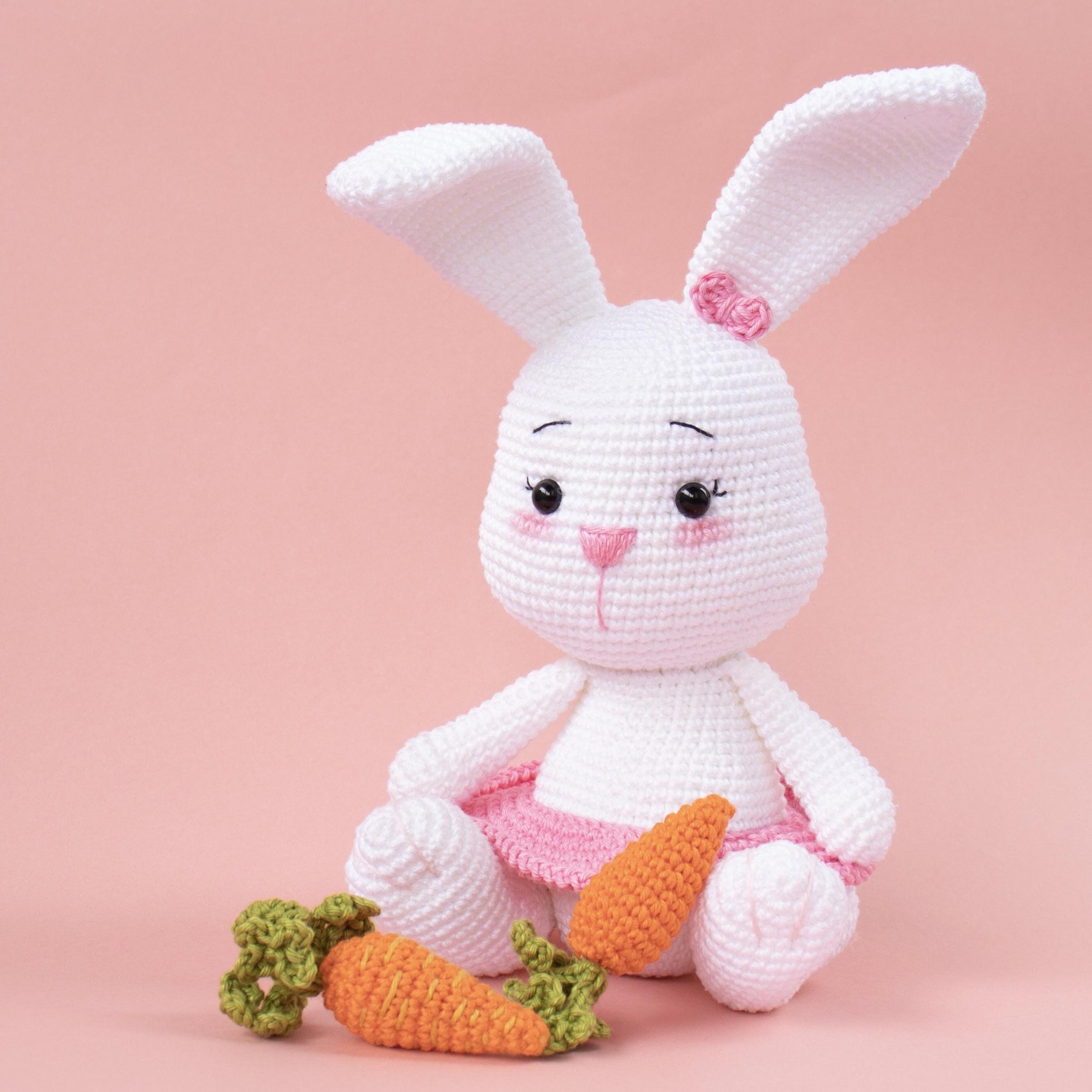 Bunny Pattern English/ Crochet Bunny PATTERN pdf tutorial | Etsy