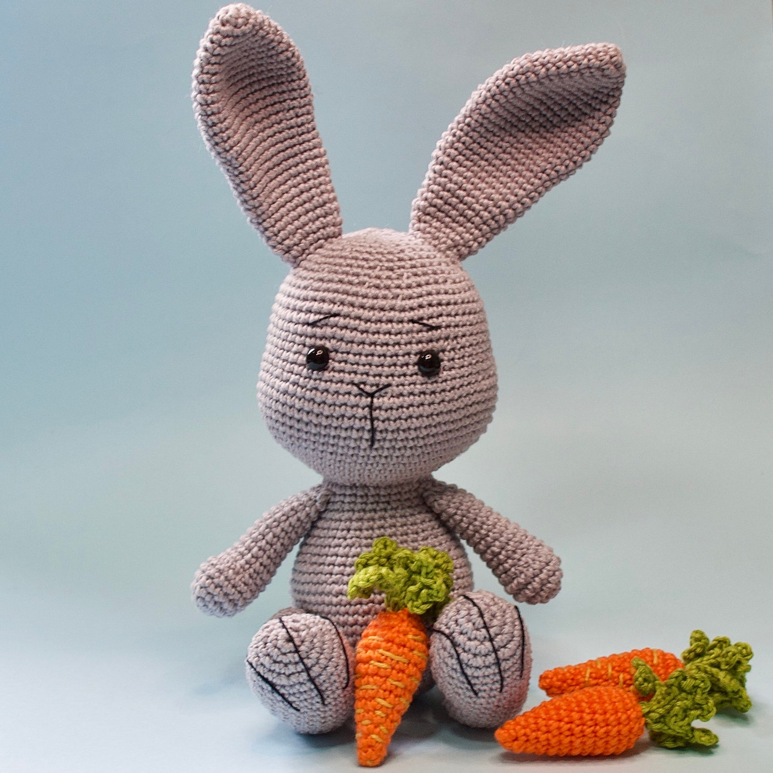 Bunny Pattern English/ Crochet Bunny PATTERN pdf tutorial | Etsy