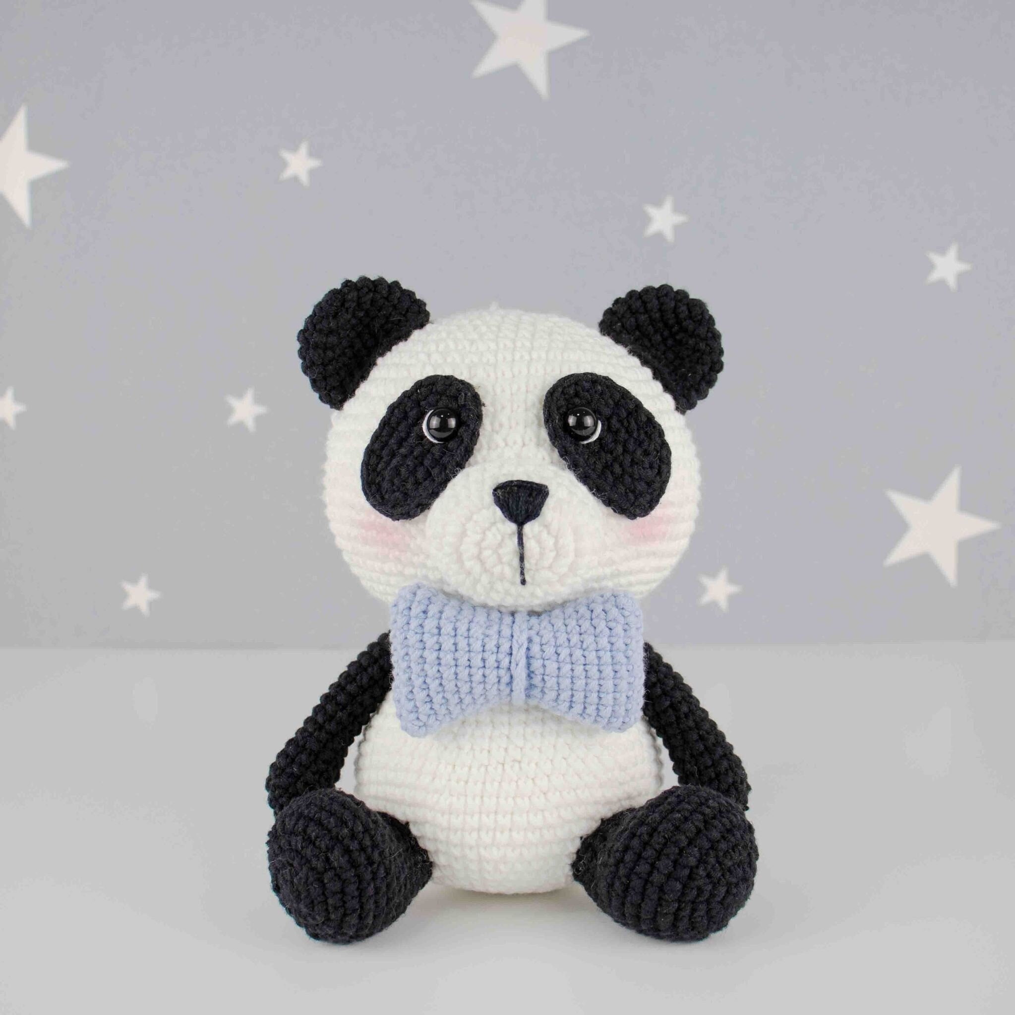 Panda Crochet Pattern english/ Crochet Panda PATTERN - Etsy