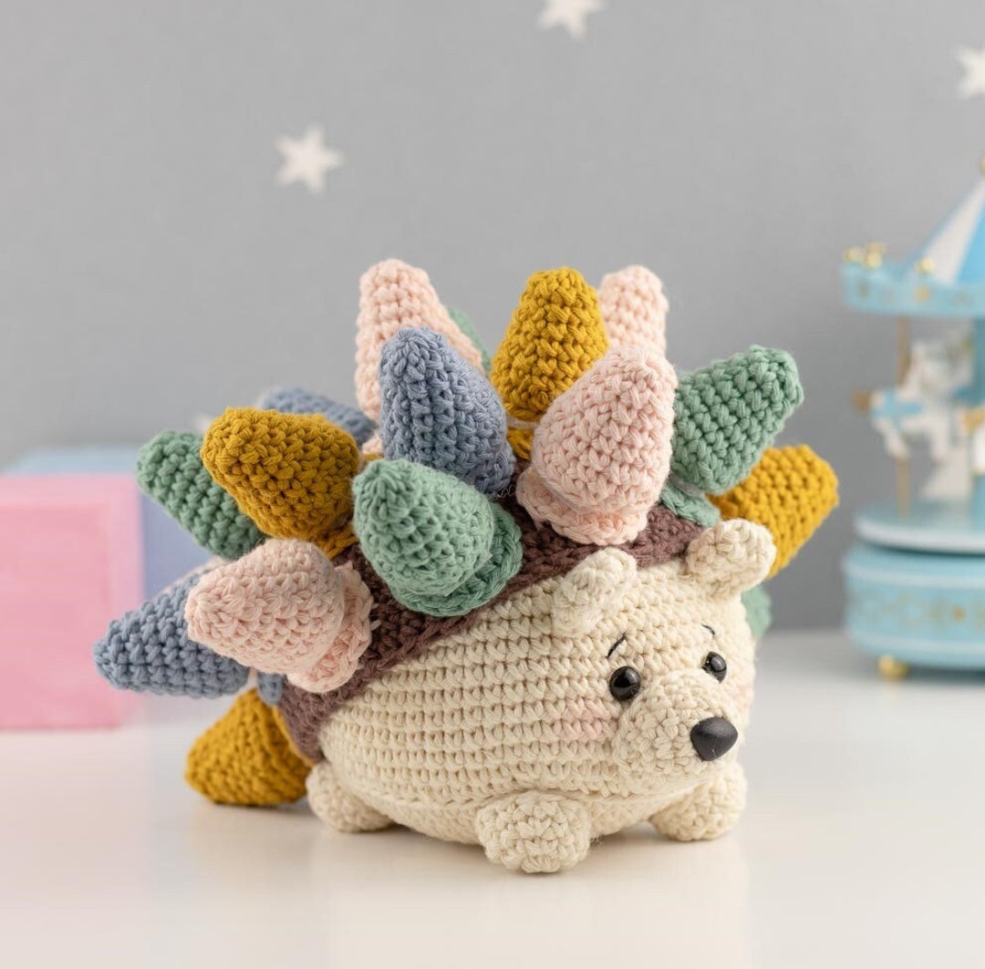 Crochet Pattern Hedgehog (english)/ Hedgehog Pattern Pdf Tutorial - Etsy