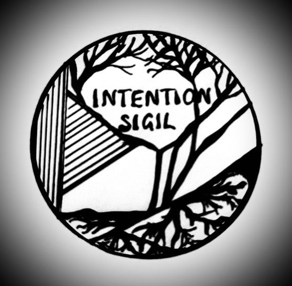 Detailed Intention Personalised Sigil | Etsy