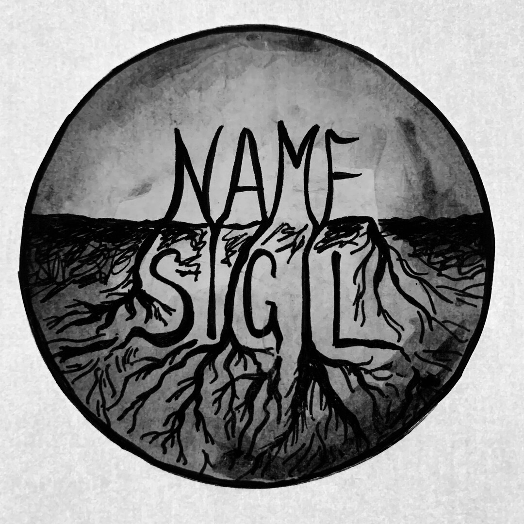 Personalised Name Sigil - Etsy