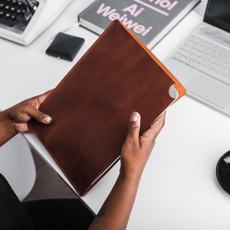 Leather Folder - Etsy