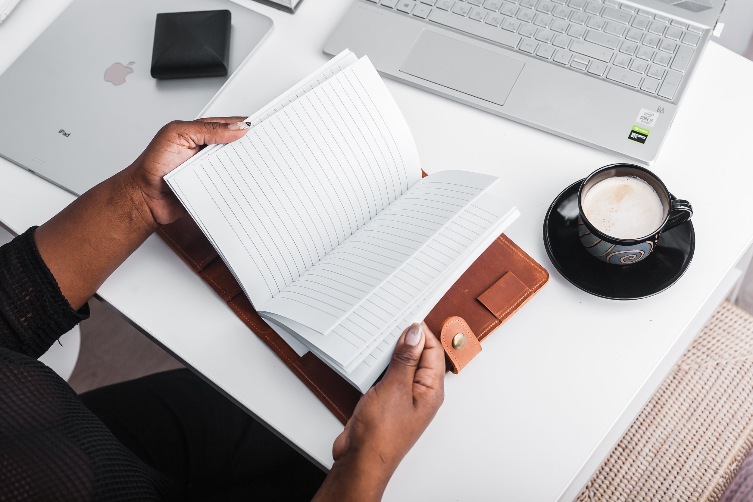 Refillable Notebook A5,personalized Leather Journal,leather Diary ...