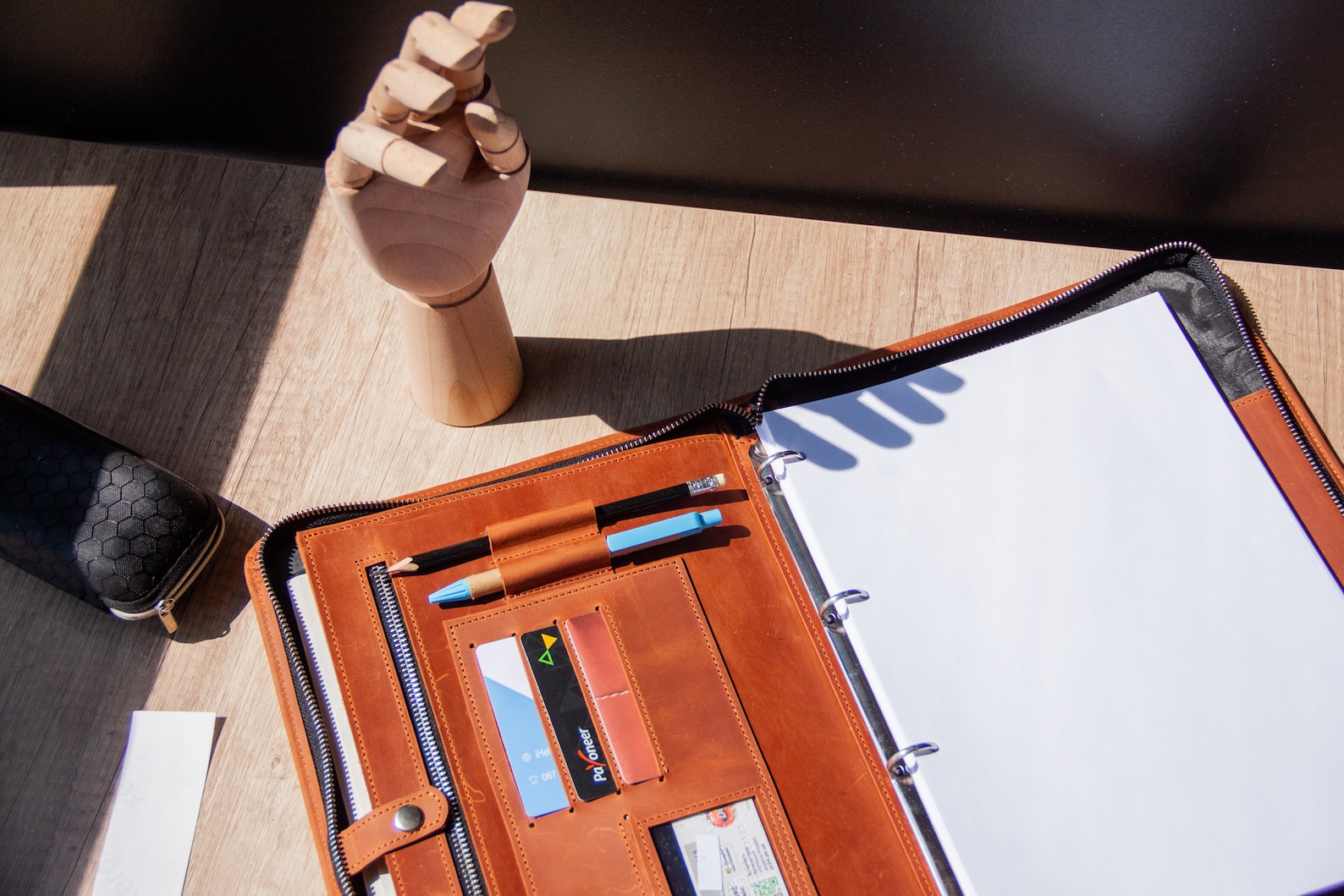 Leather Portfolio A4 Zipleather Portfolio A4 | Etsy