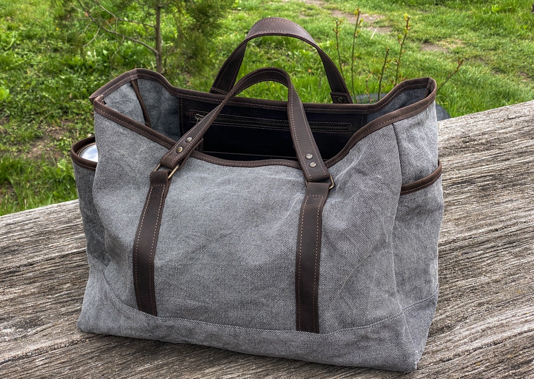 Large Canvas Tool Bag, Canvas Tool Pouch, Custom Tool Bag, Outdoor ...