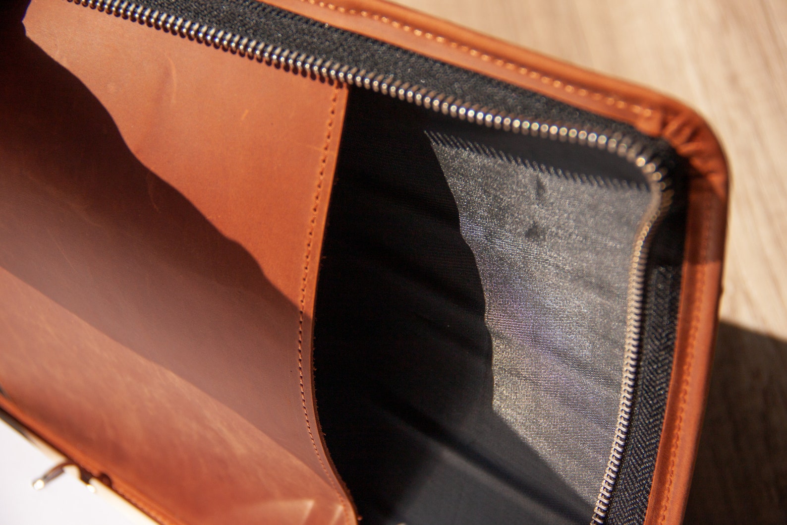 Leather Portfolio A4 Zipleather Portfolio A4 | Etsy