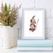 Gladiator Baby Surreal Fantasy Wall Art Space Sci Fi Print - Etsy