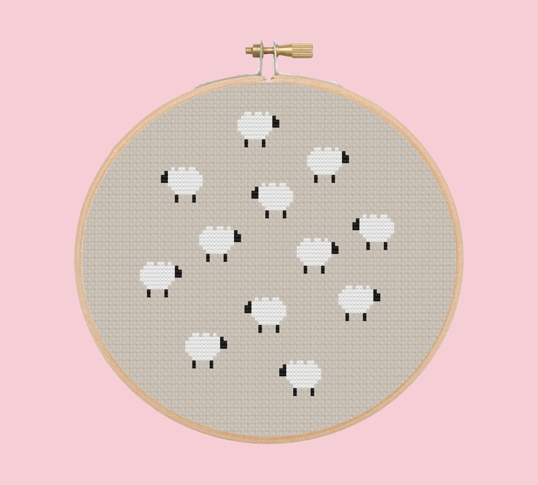 Sheep - Cross Stitch Pattern - Etsy