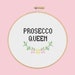 Prosecco Queen Cross Stitch Pattern - Etsy
