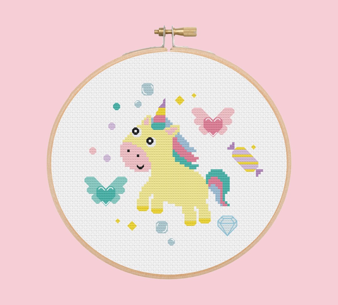 Unicorn - Cross Stitch Pattern - Etsy