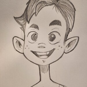 Hand Drawing Character Design - Etsy